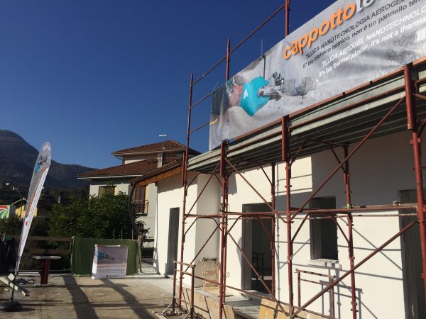 Intonaco termico a basso spessore. Cantiere Bellagio (Italia) 3 ...