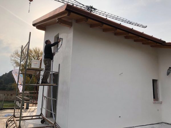 Intonaco termico a basso spessore. Cantiere Bellagio (Italia) 3 ...